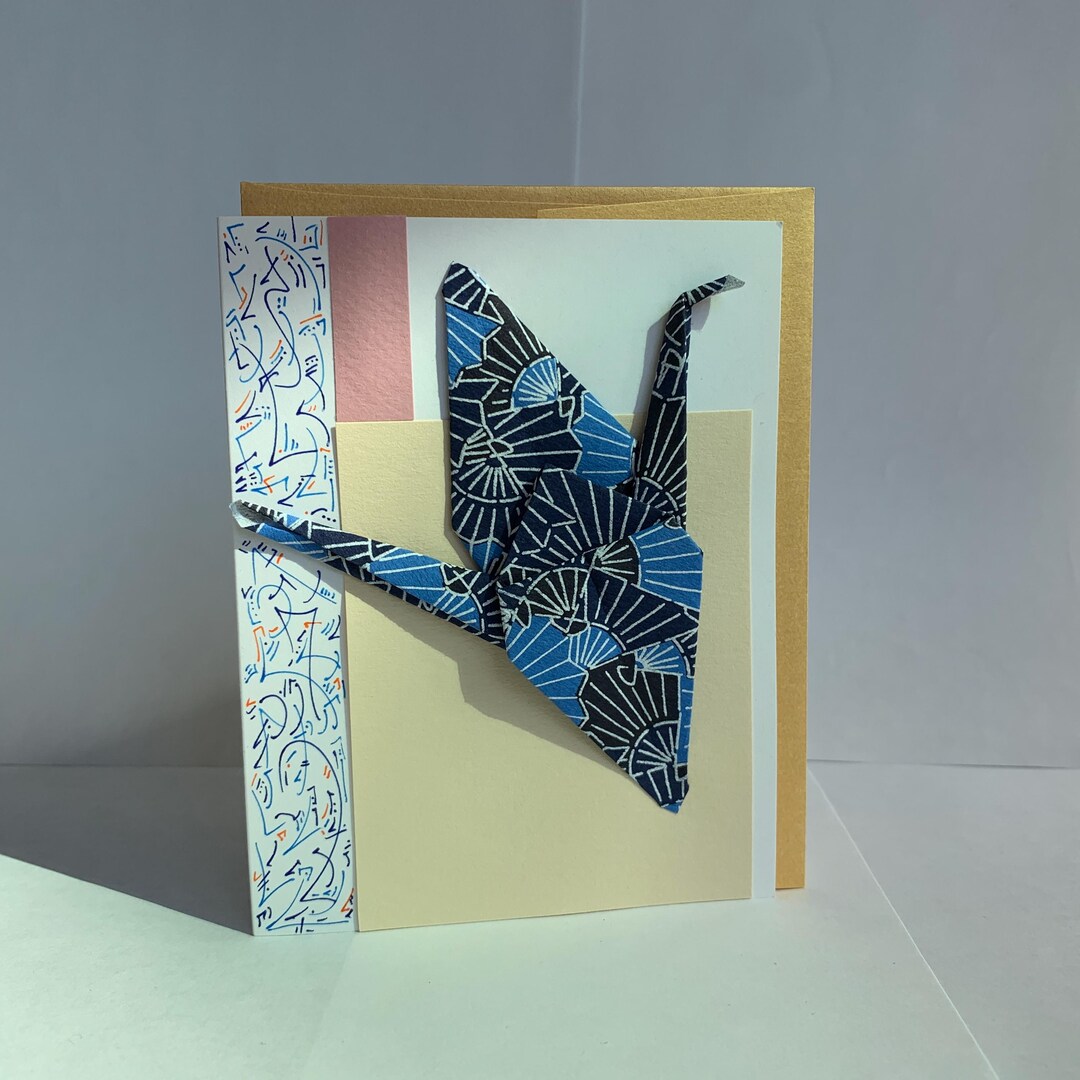 2 Origami Greeting Cards Assortment - Etsy