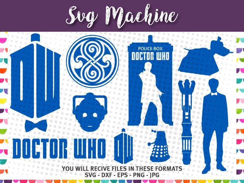 Dr Who svg Tardis svg cutting file for Cricut and | Etsy