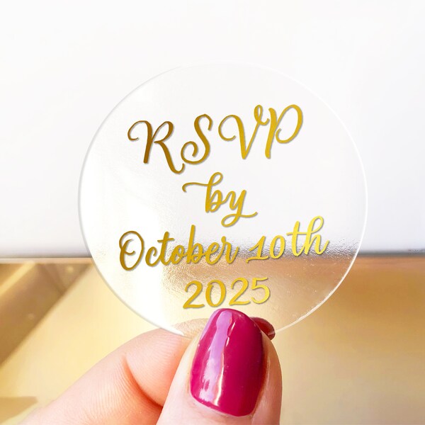 Clear Stickers - Etsy