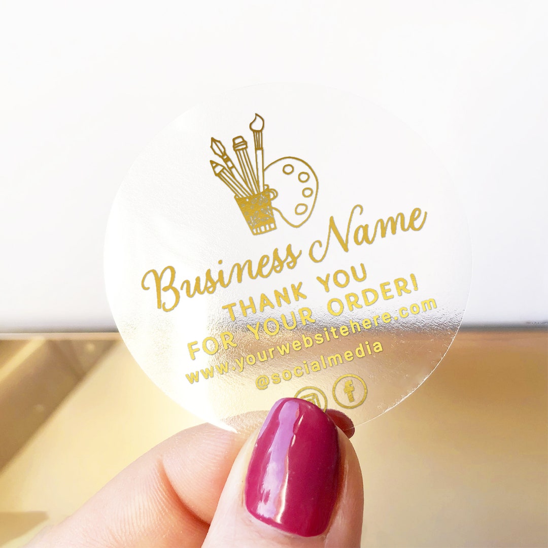 Custom Stickers Decal Name Sticker Labels Sheet Round - Etsy