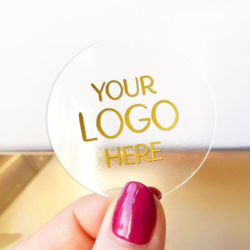 Custom Logo Stickers - Etsy