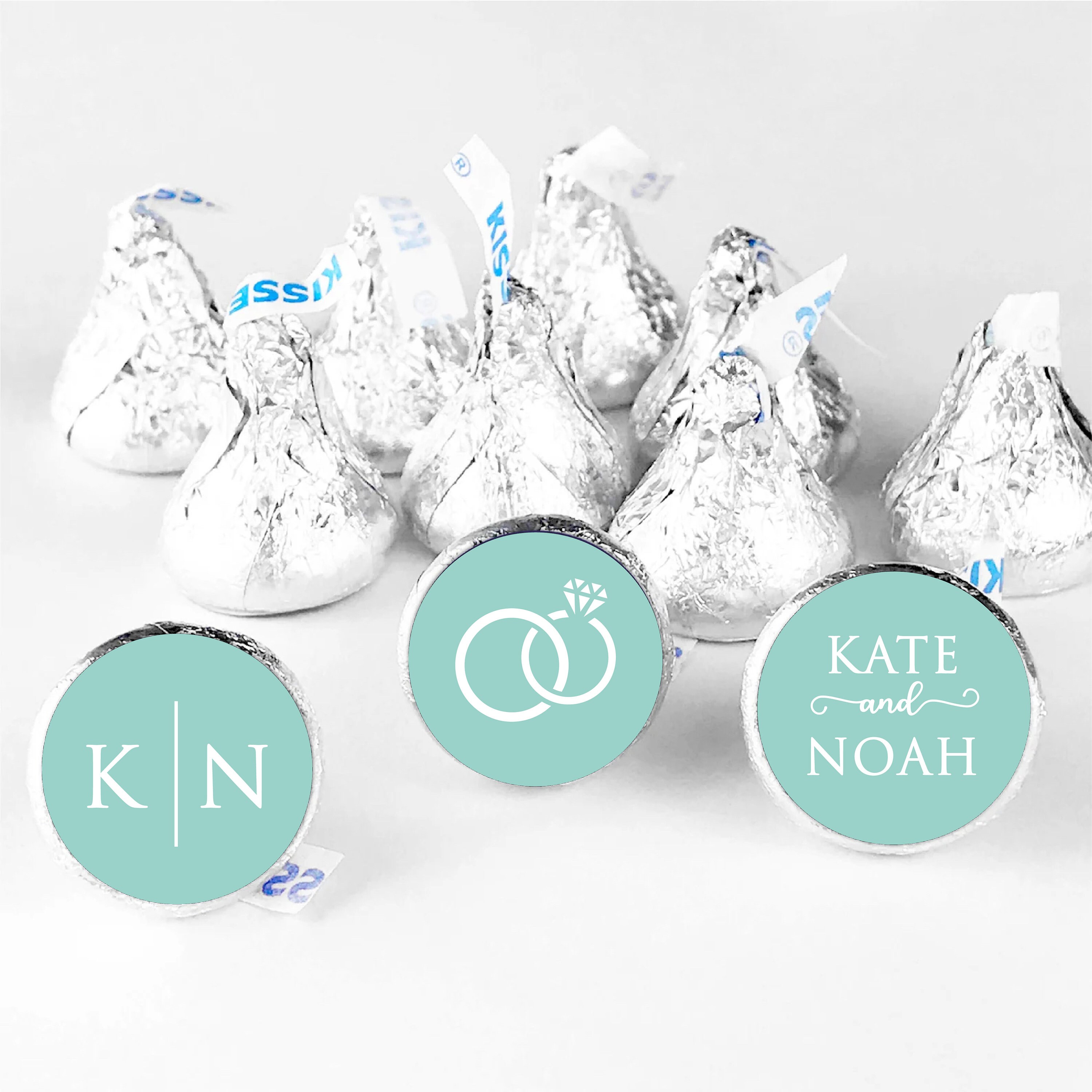 Personalized Hershey Kiss Wrappers Logo
