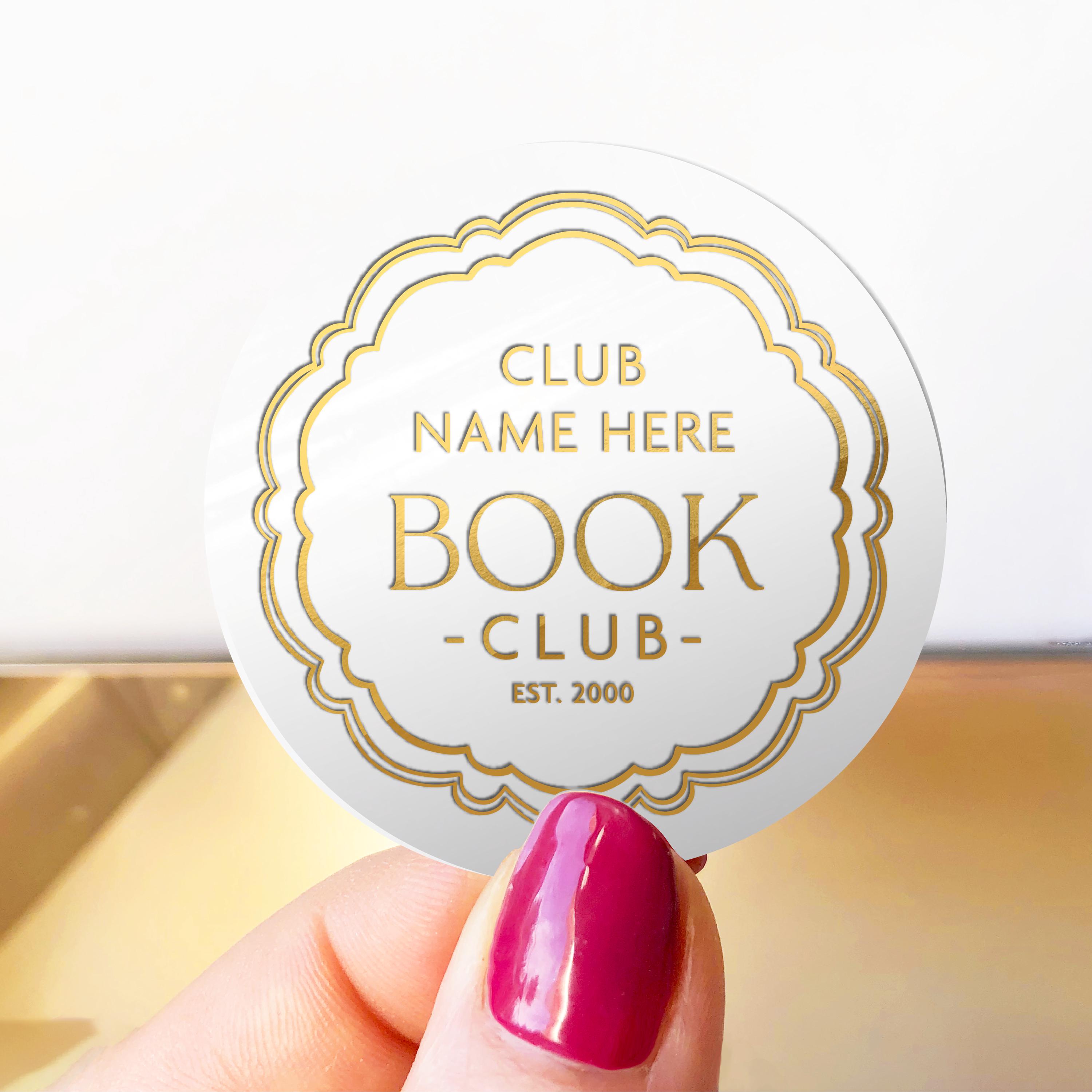 Book Stickers for Libraries, Book Stickers Custom Text, Book Name ...