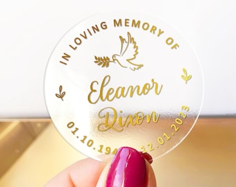 In Loving Memory of Rest in Peace RIP Vinyl Decal Sticker - Etsy