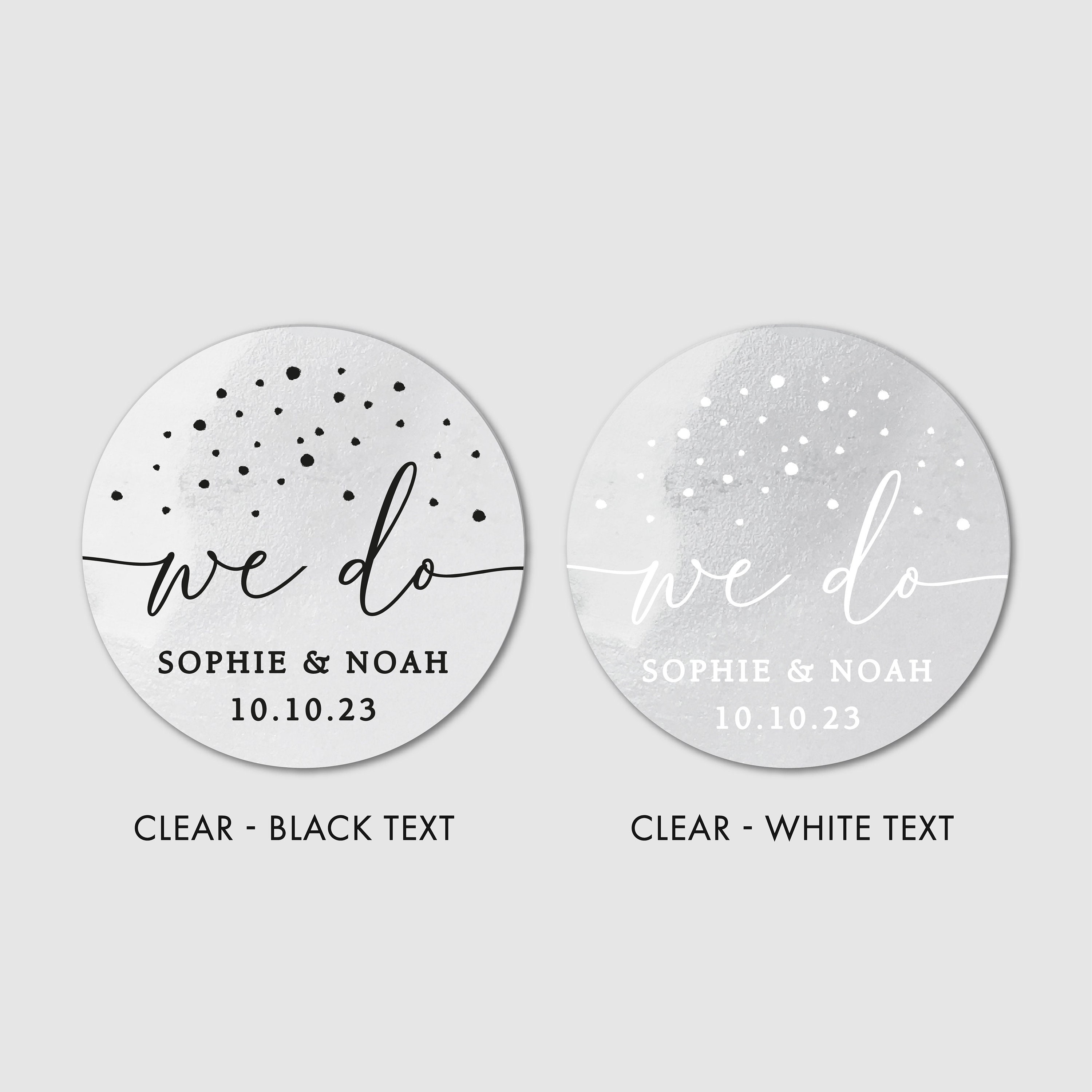 Custom Wedding Thank You Tags Labels Stickers Sheet Custom - Etsy