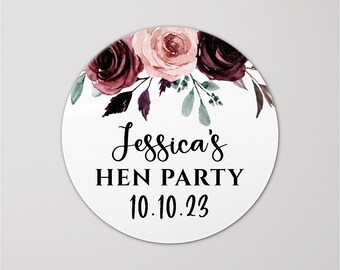 Hen Party Stickers | Etsy