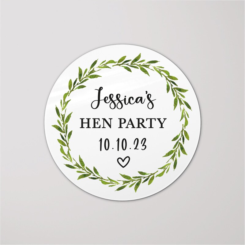 Round Sticker - Etsy