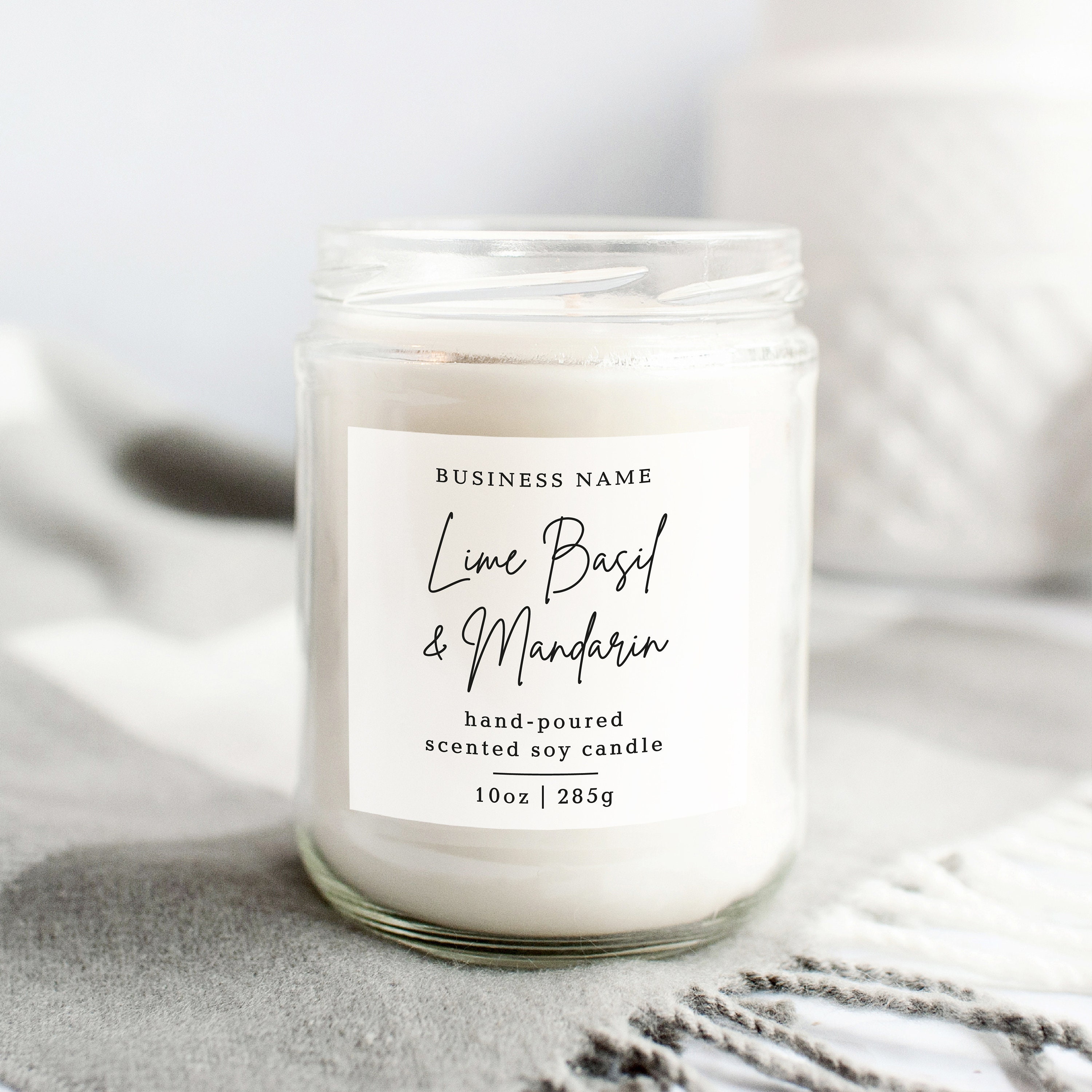 Personalized Custom Homemade Candle Making Sticker Labels - Etsy UK