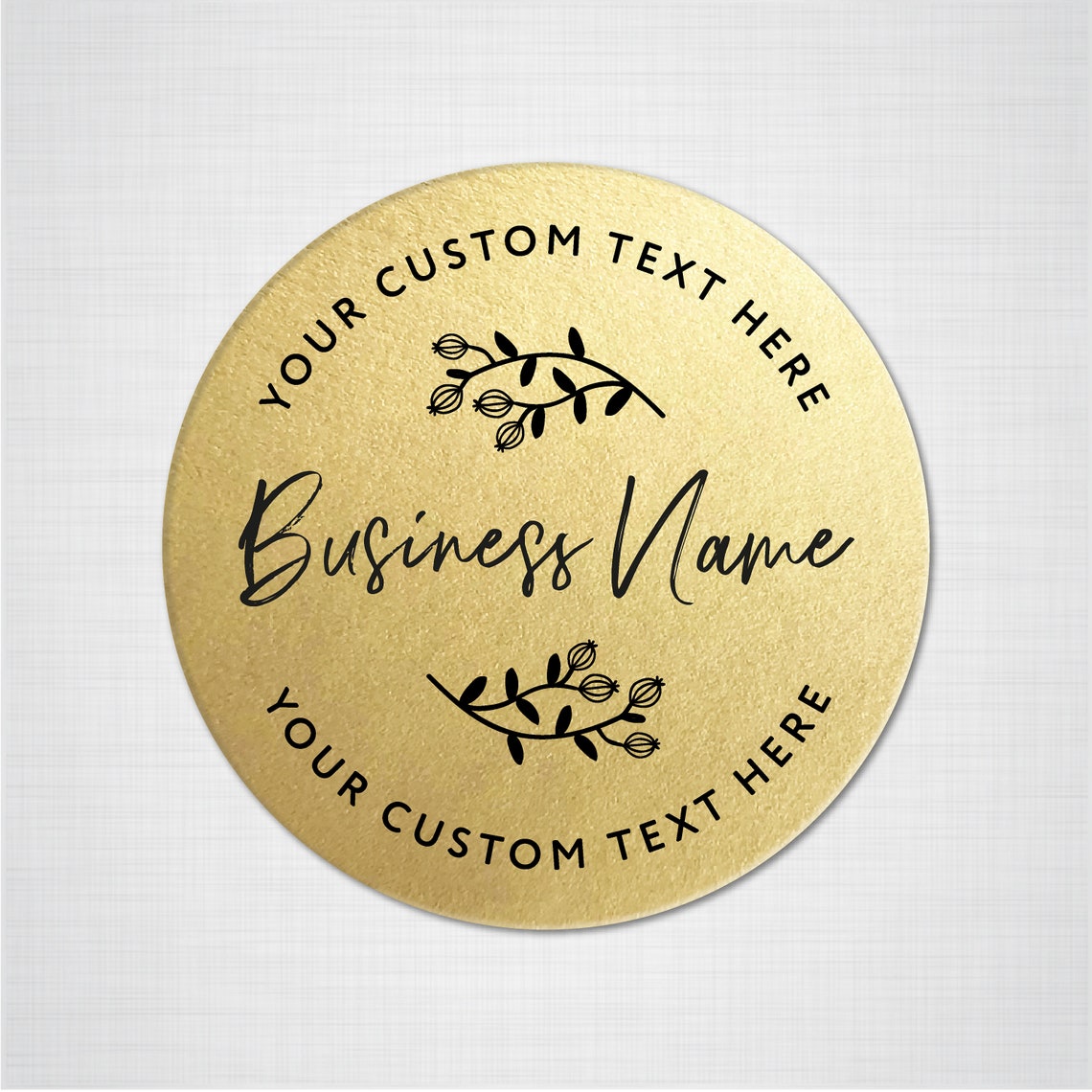 Custom business logo branding clear stickers labels Clear | Etsy