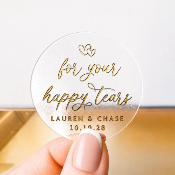 Happy Tears Stickers - Etsy UK