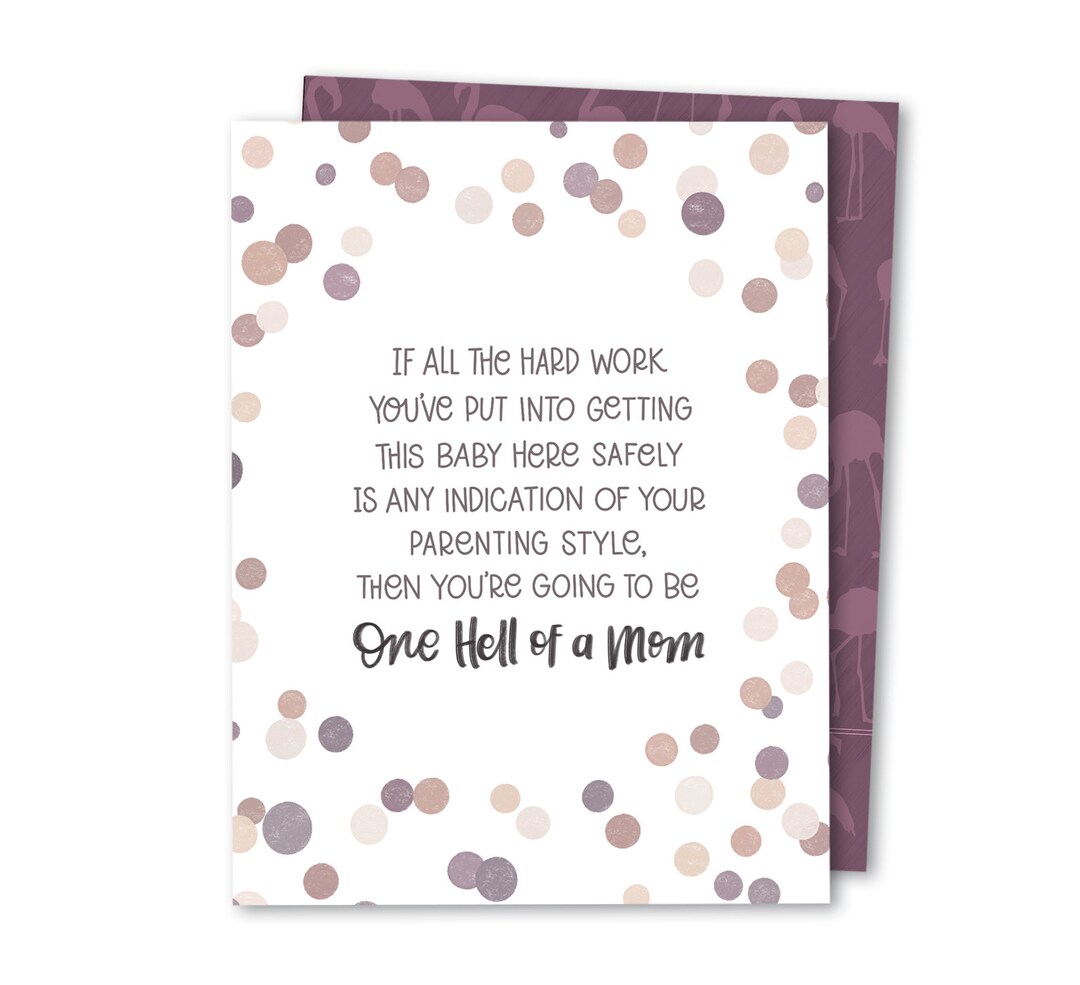 Hard Work | Infertility Card | Trying to Conceive Support Card ...