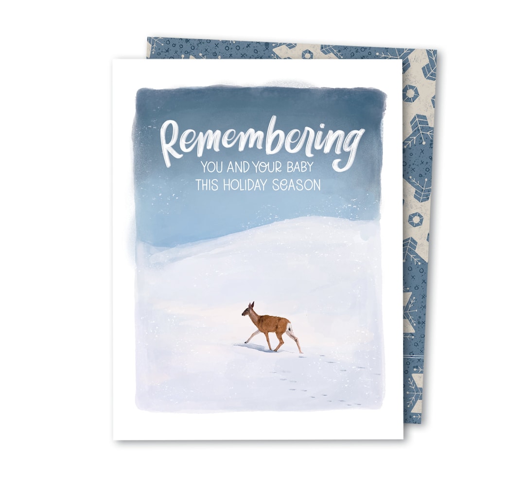 Remembering Your Baby | Sympathy Miscarriage Loss Christmas Holiday ...