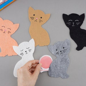 3-in-1 Kitty Flannel Board Story Set | A Cat Felt Board Story BINGO ...