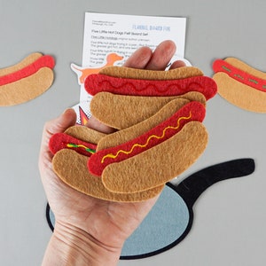 Five Hot Dogs Felt Board Story | 5-in-1 Felt Board Story | Preschool ...