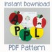 PDF Pattern for Apple Bingo Flannel Board Song Set, Circle Time ...