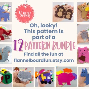 PDF Pattern Goldilocks Felt Board Story Set for Preschool Circle Time ...