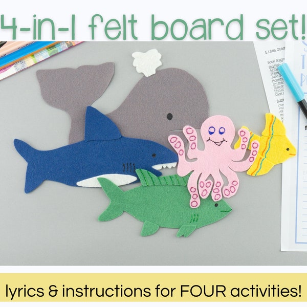 Ocean Felt Board - Etsy