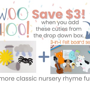 Itsy Bitsy Spider Felt Board Story | Flannel Board Eensy Weensy Spider ...