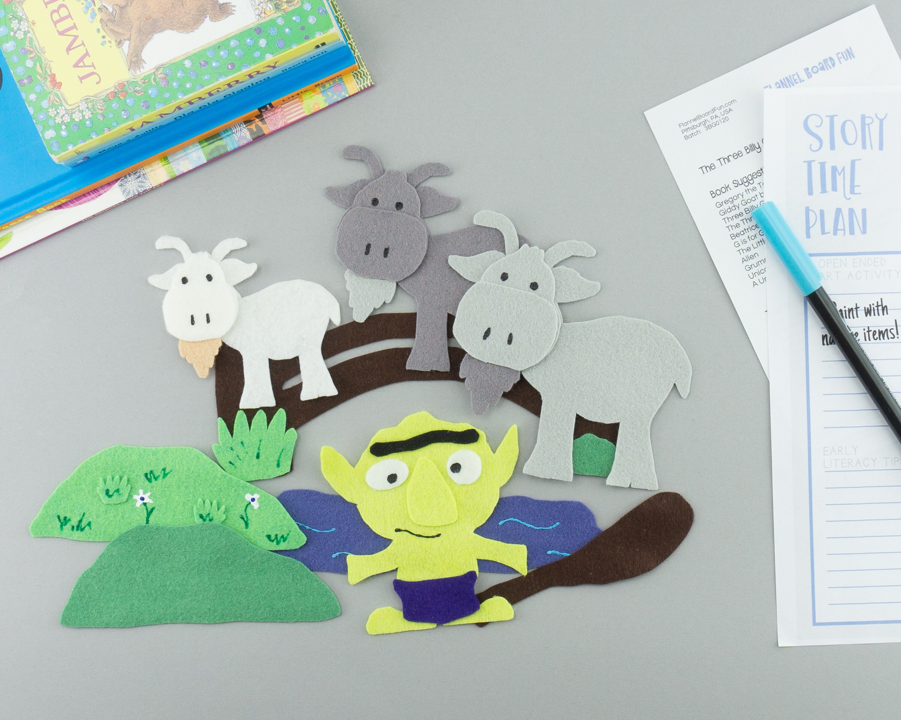 Felt Stories Teacher Pack Goldilocks Three Little Pigs & | Etsy