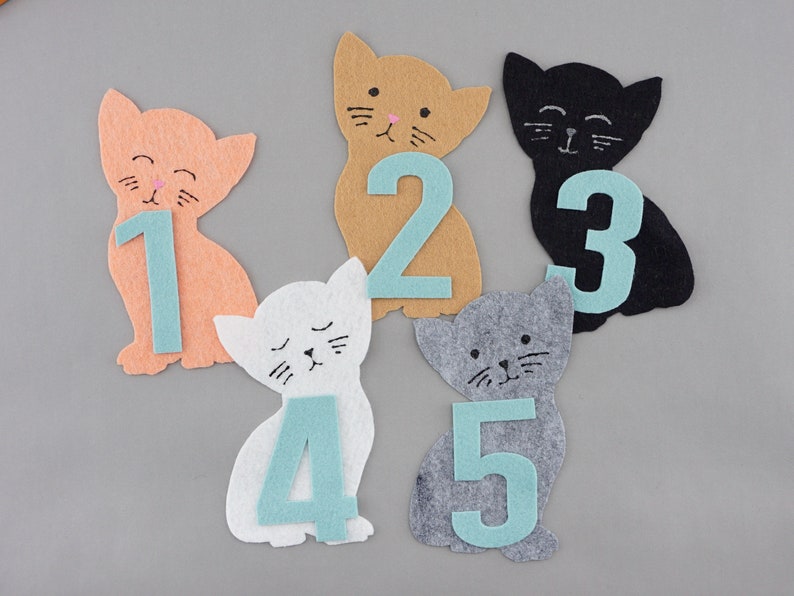 3-in-1 Kitty Flannel Board Story Set A Cat Felt Board Story - Etsy