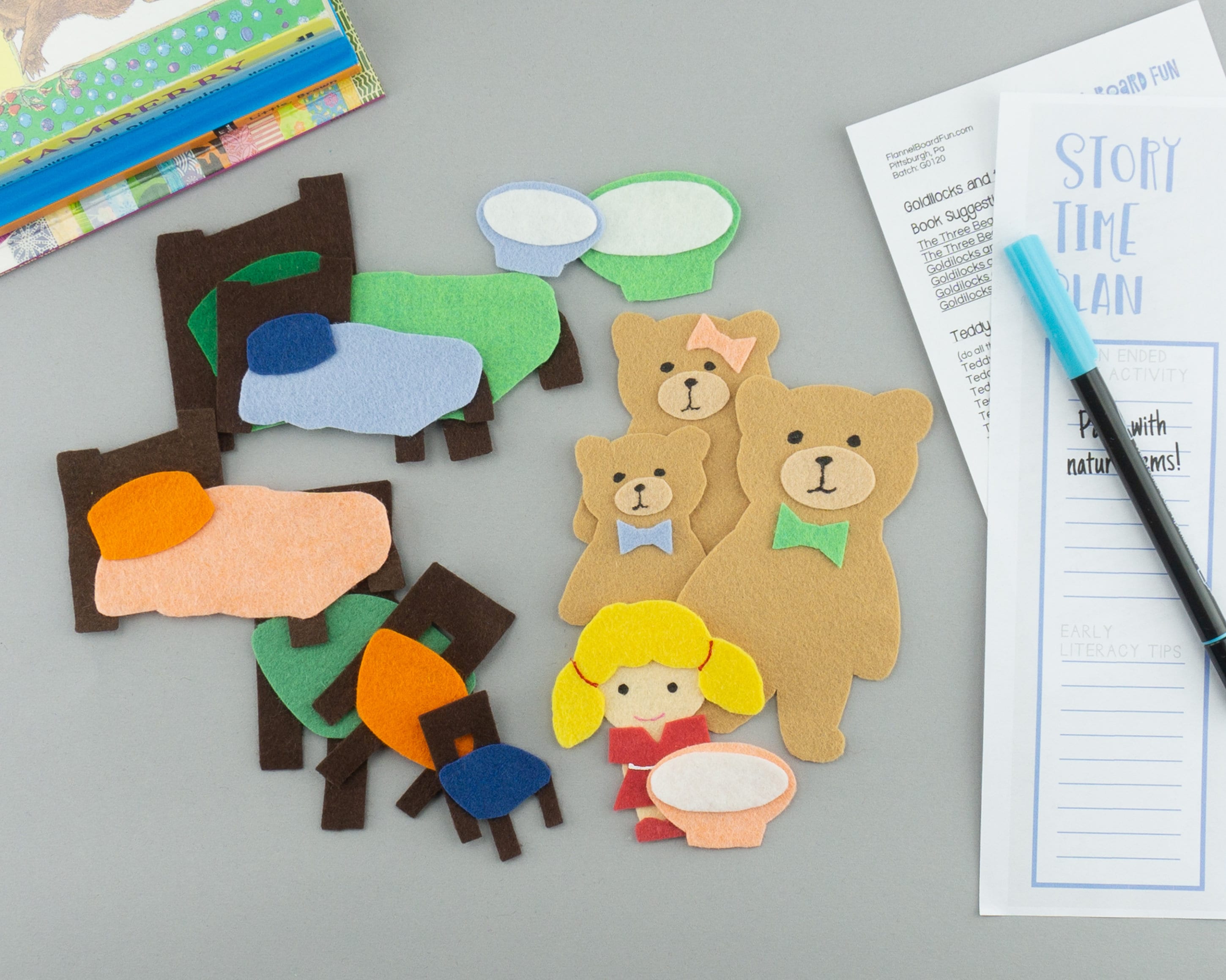 Goldilocks And The Three Bears Crafts Preschool
