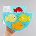 Bubble Pop Fish Circle Time Felt Board Story Color Counting - Etsy