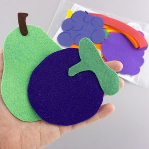 Fruit & Rainbow Stew Flannel Board Circle Time Song Fruit - Etsy