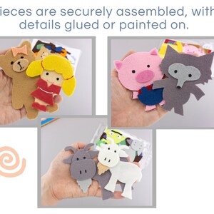 Felt Stories Teacher Pack, Goldilocks, Three Little Pigs & Three Billy ...