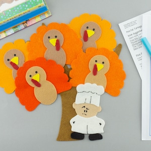 Thanksgiving Turkey Flannel Board Story Time Song, Online or Regular ...