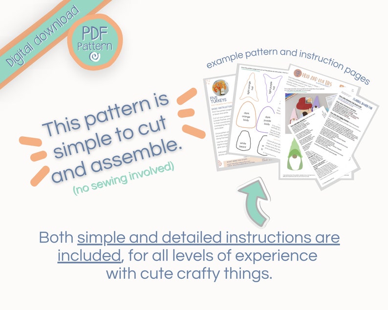 Five Friends Felt Board Pattern: Multicultural Kids Circle Time (PDF ...