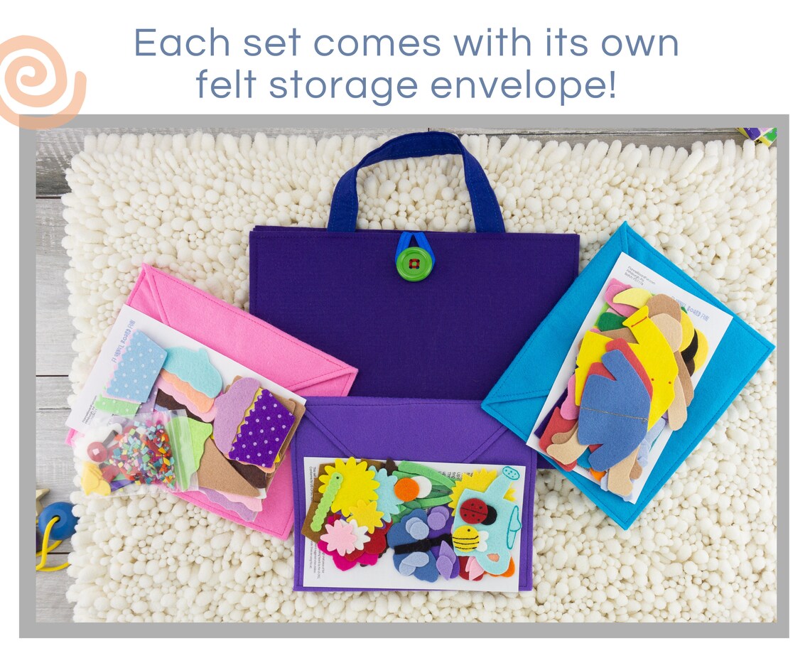 Felt Board Story Play Mat Bundle 3 Flannel Board Play Sets | Etsy