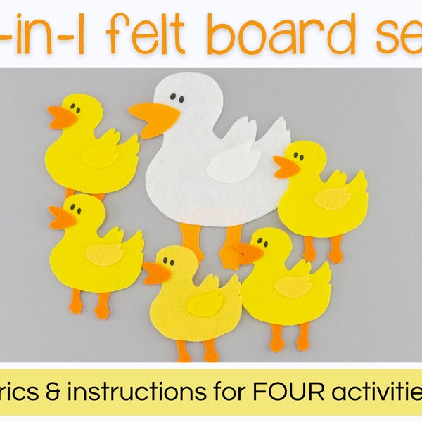 Five Little Ducks - Etsy