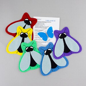 Five Flies Circle Time Felt Board Story | Color, Counting, Bug Flannel ...