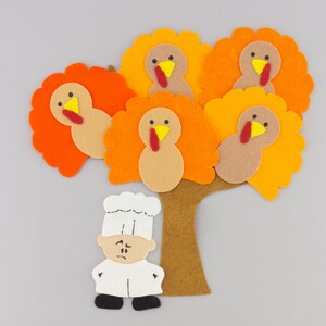 Thanksgiving Turkey Flannel Board Story Time Song, Online or Regular ...