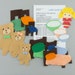 Goldilocks and the Three Bears Felt Board Story for Preschool ...