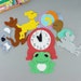 Hickory Dickory Dock Felt Board Set: Nursery Rhyme Learning Activity - Etsy