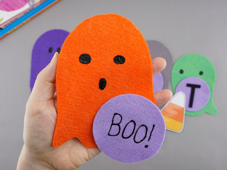 4-in-1 Halloween Felt Story 4 Felt Board Stories: Halloween - Etsy