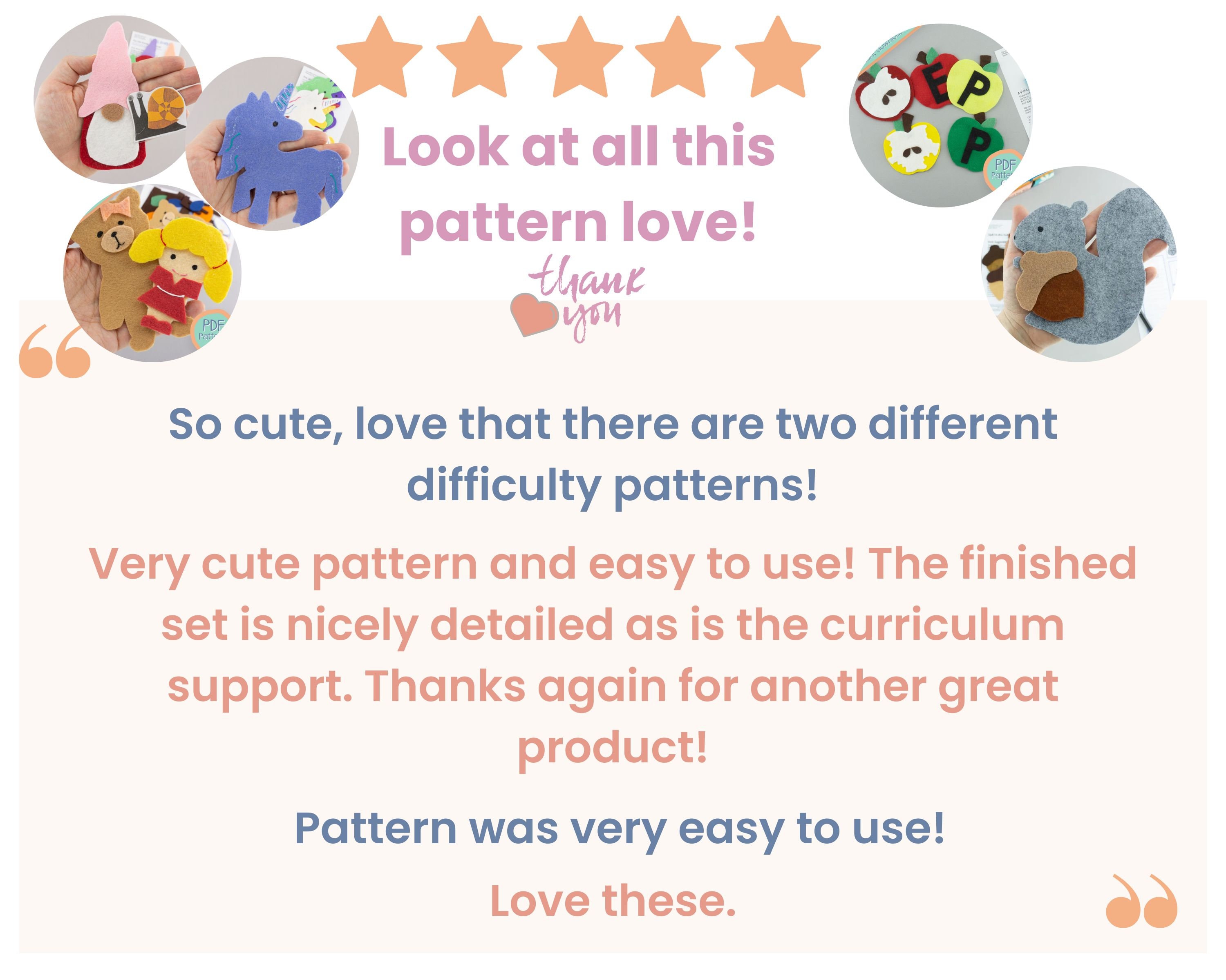 Five Friends Felt Board Pattern: Multicultural Kids Circle Time (PDF ...