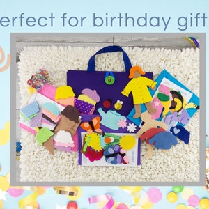 Felt Board Story + Play Mat Bundle, 3 Flannel Board Play Sets for Kids ...