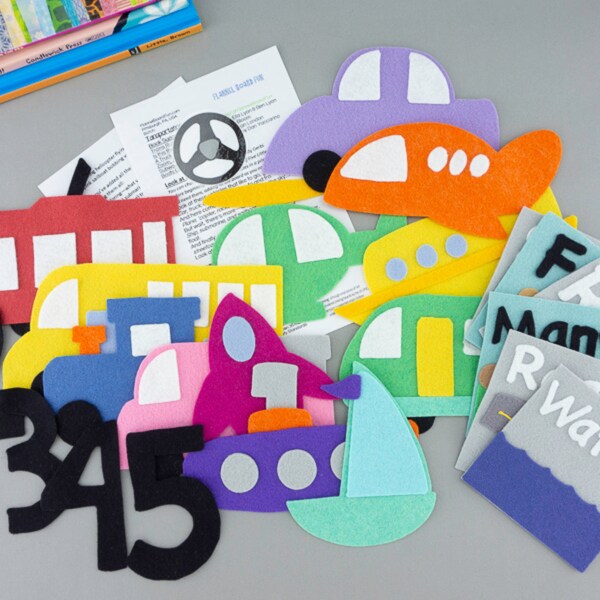 Felt Board Story Set - Etsy