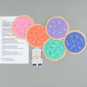 Five Cookies Felt Board Story: Baking Circle Time Activity - Etsy
