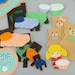 PDF Pattern Goldilocks Felt Board Story Set for Preschool Circle Time ...