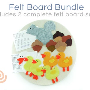 Five Little Ducks and Five Little Acorns Teacher Two Pack, Preschool ...