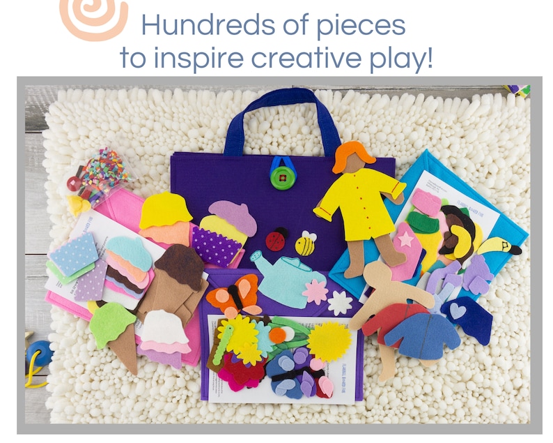 Felt Board Story Play Mat Bundle 3 Flannel Board Play Sets - Etsy