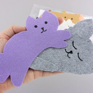 Kitty Cat Felt Board Story Set for Library Storytime and Preschool or ...