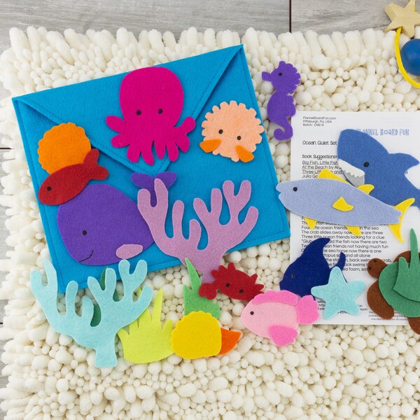 Ocean Felt Board - Etsy