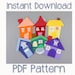 PDF Pattern for Little Mouse Felt Board & Flannel Board Circle Time ...