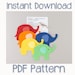 PDF Pattern Bundle of 4 Felt Board Circle Time Patterns | Five ...