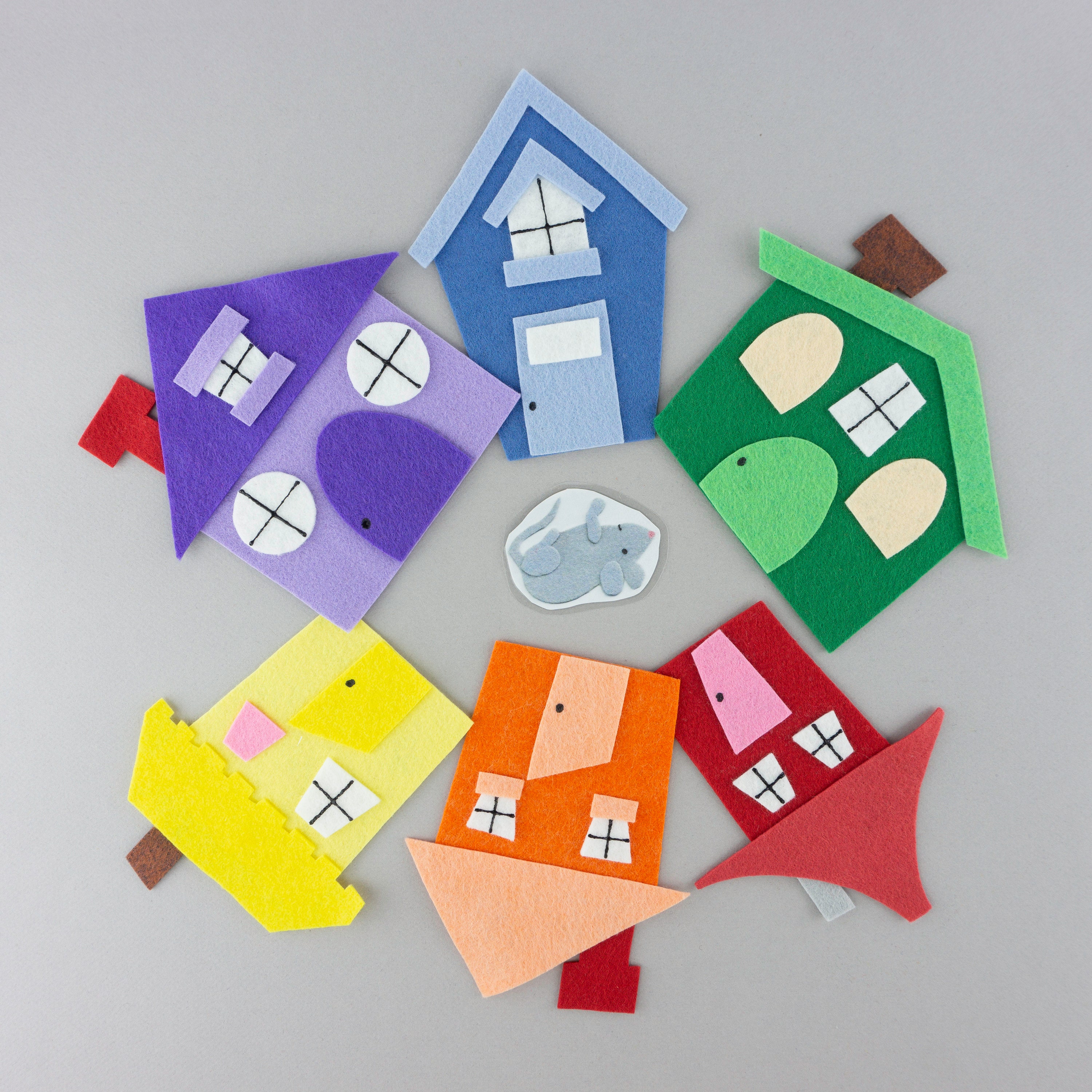 Little Mouse 3-in-1 Felt Board or Flannel Board Story Song and | Etsy