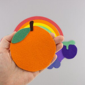 Fruit & Rainbow Stew Flannel Board Circle Time Song, Fruit Song W ...